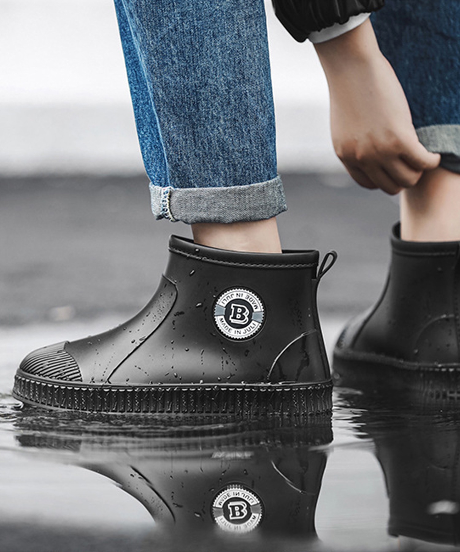 レインブーツ メンズ ショート[品番：XT000006474]｜aimoha men（アイモハ）のメンズファッション通販｜SHOPLIST（ショップリスト）