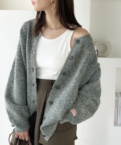 《Javaジャバコラボ》新ミックスシリーズ 2way ニットカーディガン[品番：WZ000004737]｜Classical Elf （クラシカルエルフ）のレディースファッション通販 ...