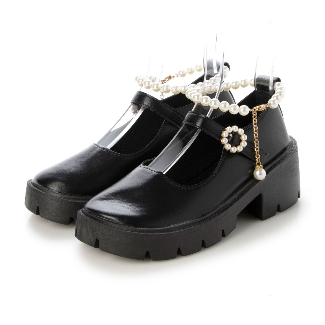 【NOFALL】【lofty】パールチャーム付きエナメルシューズ[品番：FINW0005670]｜FINE （ファイン）のレディースファッション通販｜SHOPLIST（ショップリスト）