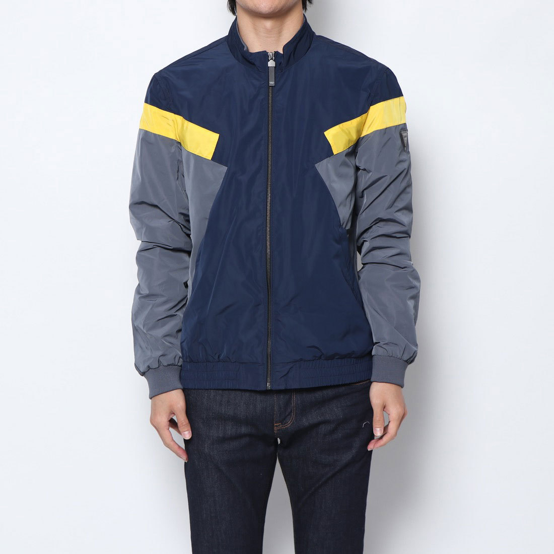 [GUESS] COLOR BLOCK SHELL JACKET[品番：GUEW0003462]｜GUESS【MEN】（ゲス）のメンズ ...