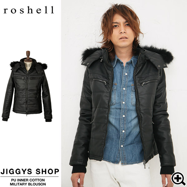 Roshell PU 中綿[品番：JG000005150]｜JIGGYS SHOP（ジギーズショップ）のメンズファッション通販 ...