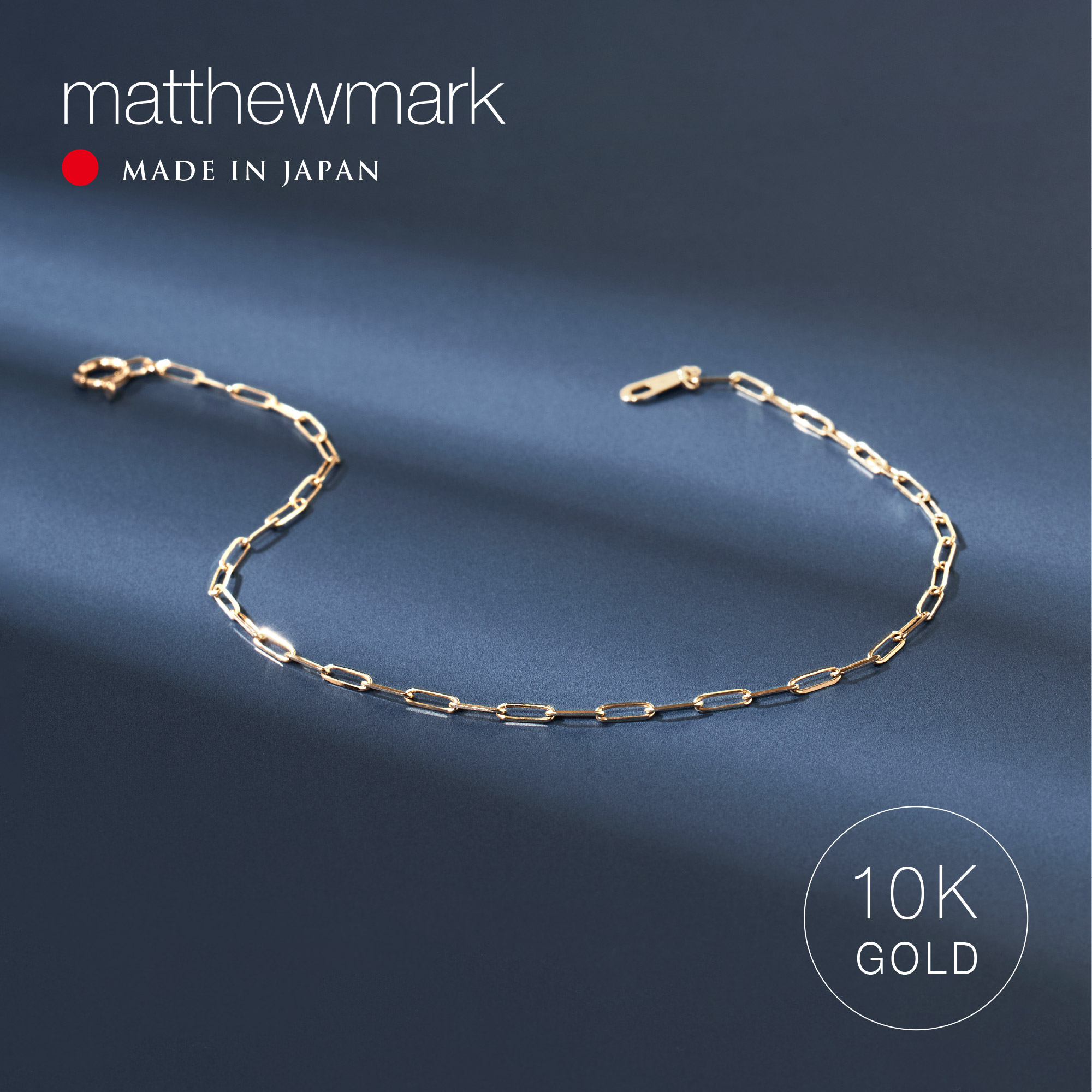 ペーパークリップチェーンブレスレット[品番：MSMA0000110]｜Matthewmark （マシューマーク）のレディースファッション通販｜SHOPLIST（ショップリスト）