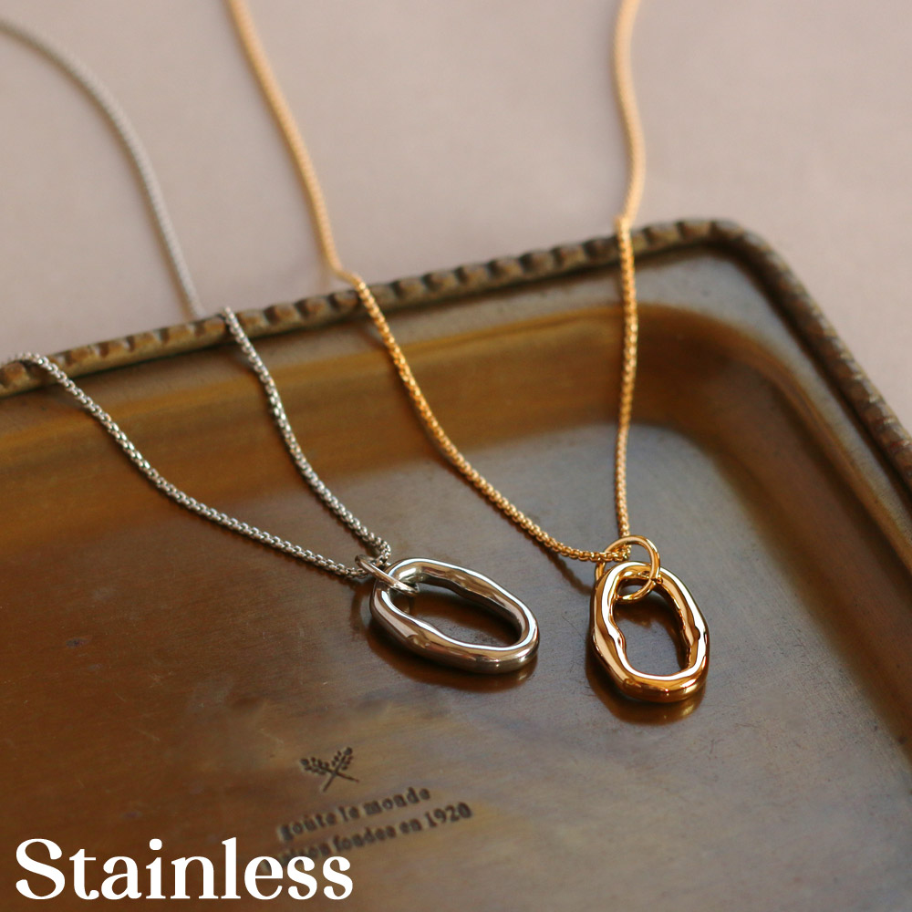 ステンレス ネックレス K18GP[品番：MLOA0002878]｜Melody Accessory（メロディーアクセサリー）のレディースファッション通販｜SHOPLIST（ショップリスト）