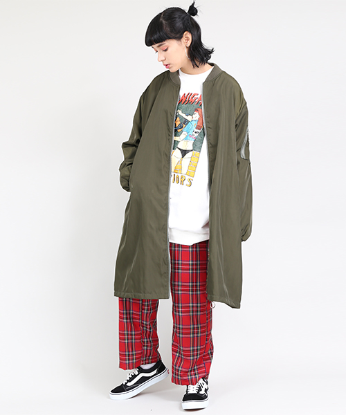 ロングMA-1[品番：PNYW0002674]｜PUNYUS （プニュズ）のレディースファッション通販｜SHOPLIST（ショップリスト）