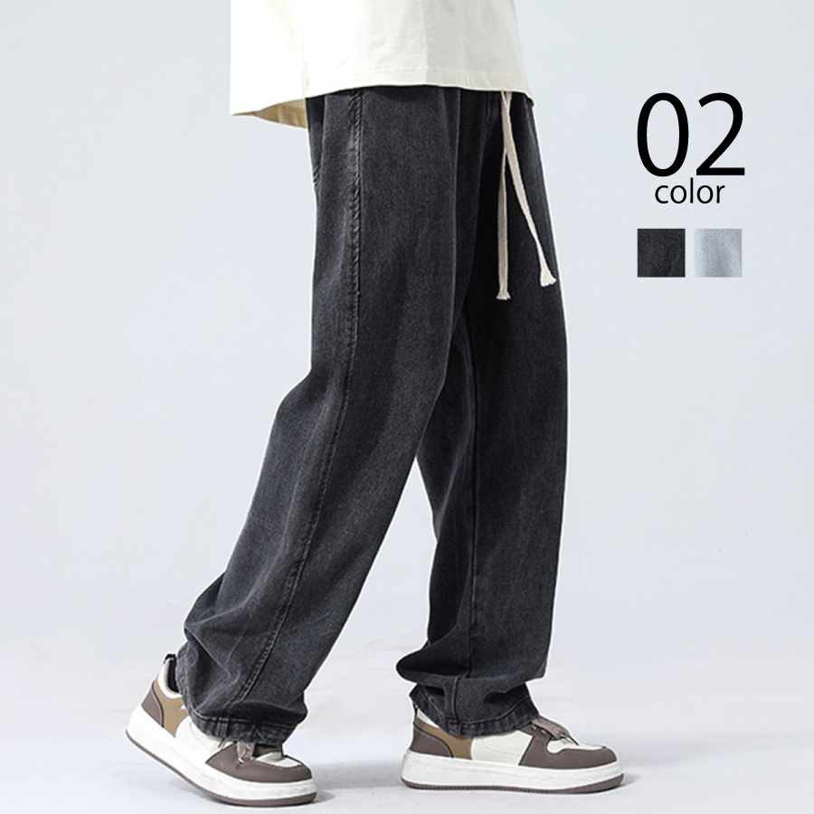 【SETUP7】ウエストゴムワイドデニムパンツ KNF037[品番：TTMW0000996]｜SETUP7【MEN】（セットアップセブン）のメンズファッション通販｜SHOPLIST（ショップリスト）