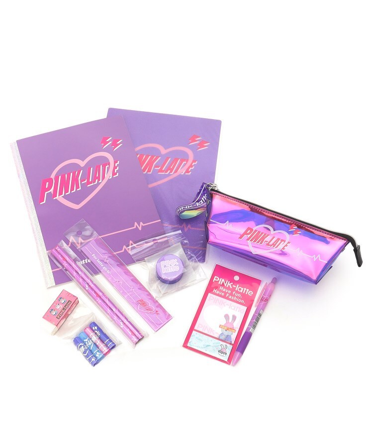 ステーショナリーセット[品番：WRDW0152841]｜PINK-latte（ピンクラテ）のキッズファッション通販｜SHOPLIST（ショップリスト）